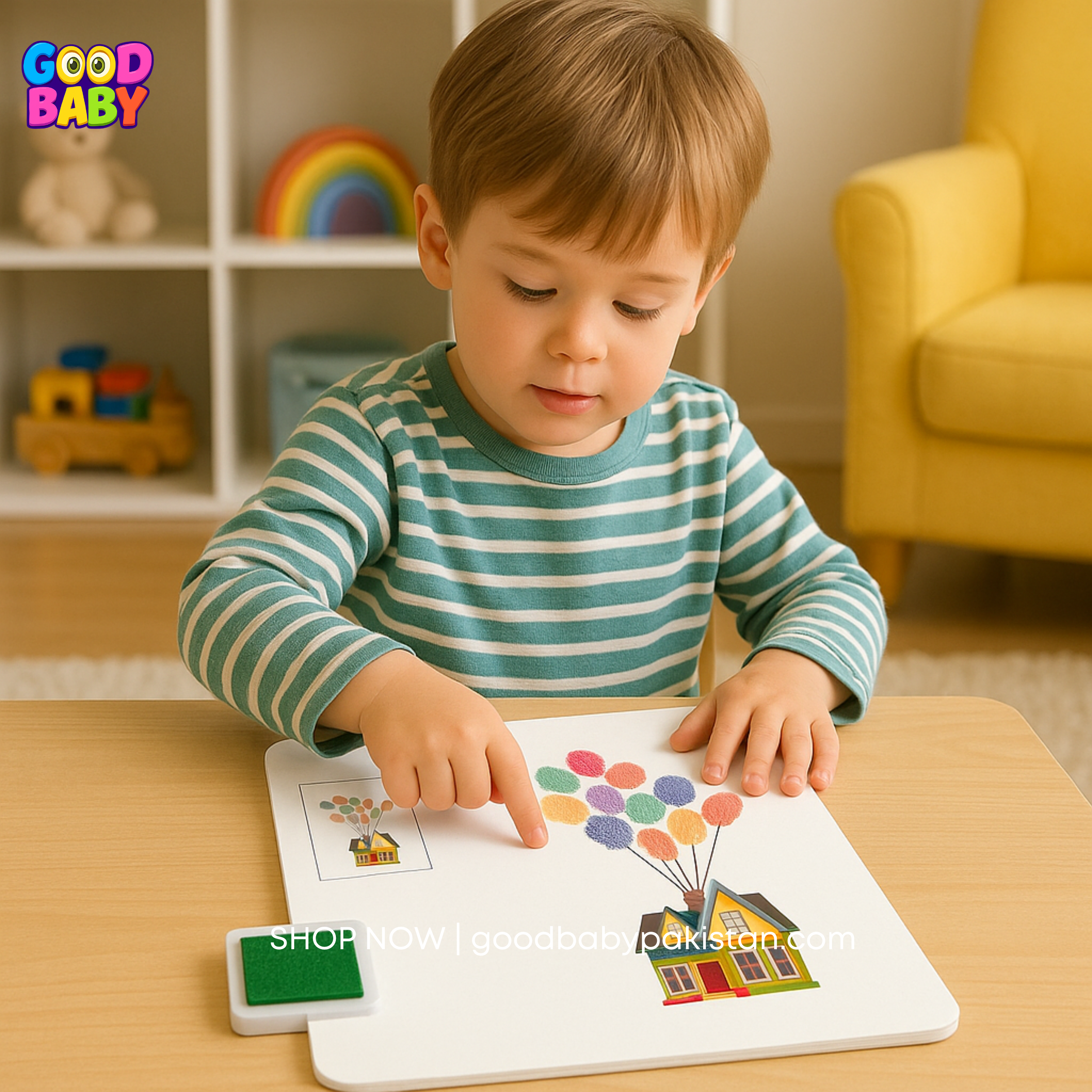 finger coloring book