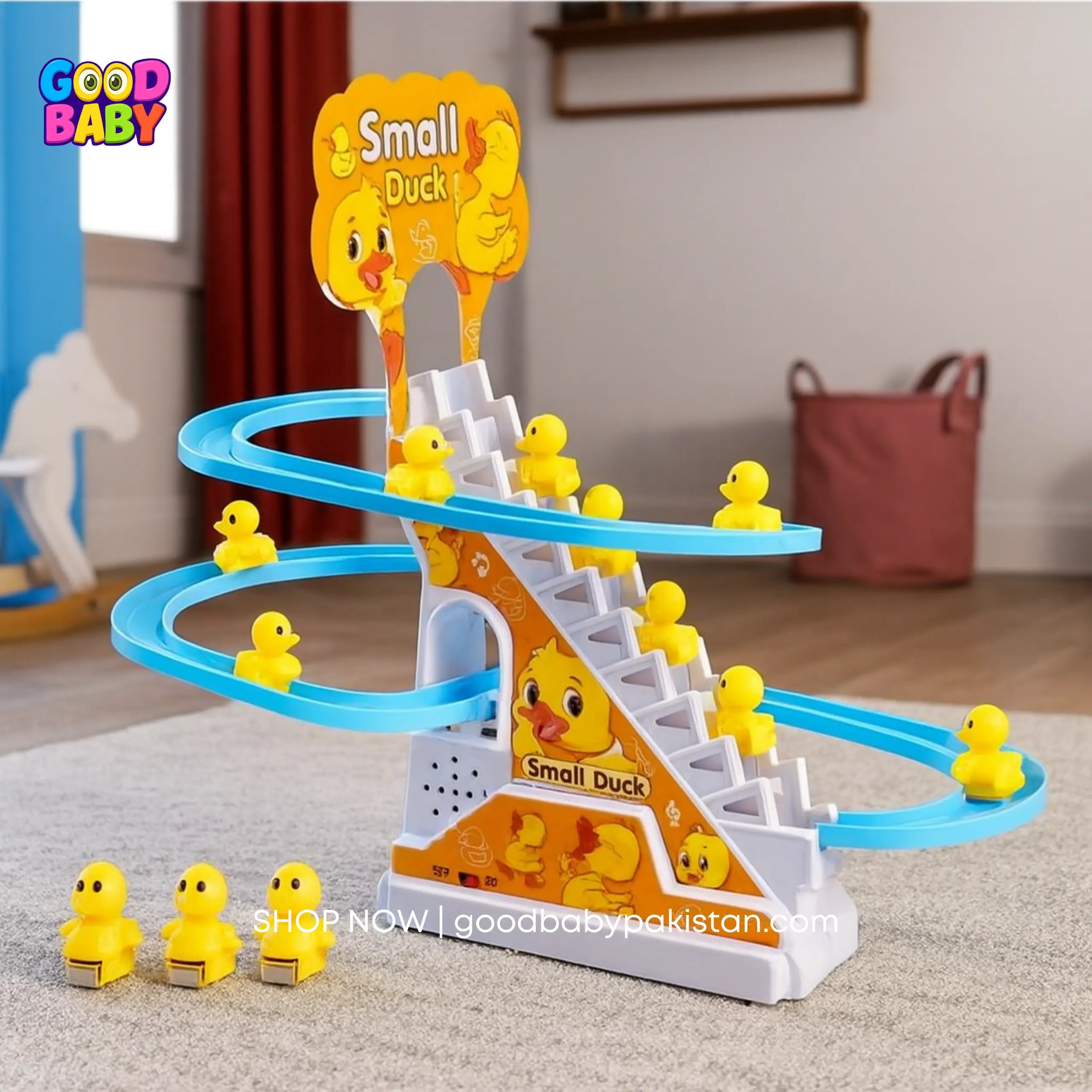 Baby Duck Track Set – Lights & Music – GOODBABYPAKISTAN