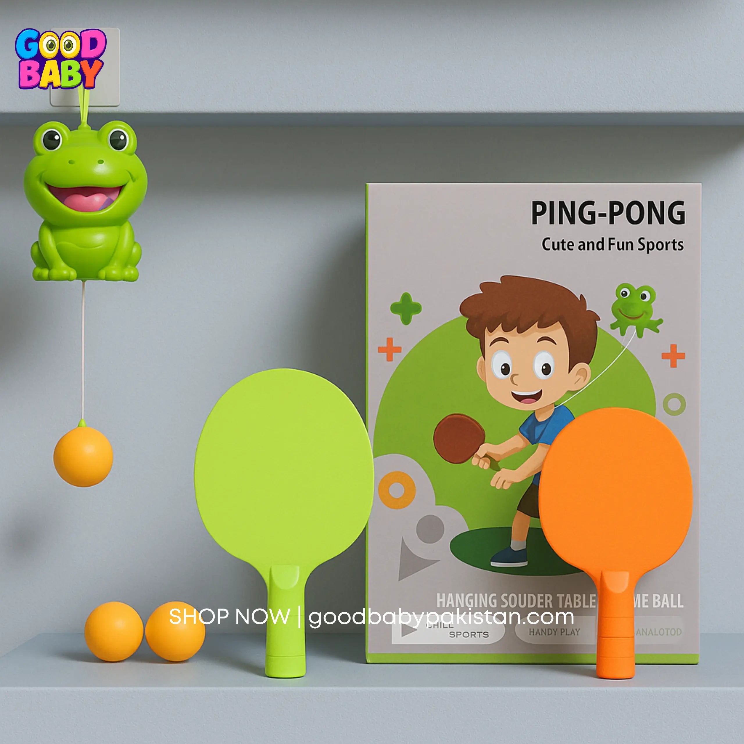 Ping Pong Wall Trainer - GOODBABYPAKISTAN